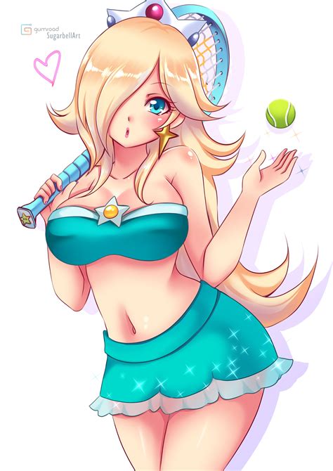 Rule 34 Belly Button Big Breasts Blonde Hair Blue Eyes Blue Skirt