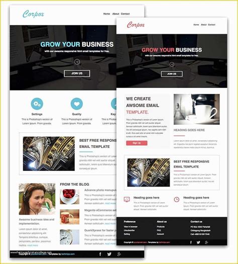 57 Free Mailchimp Templates Heritagechristiancollege