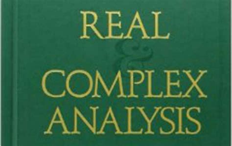 Real And Complex Analysis Third Edition Math Zone
