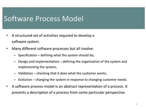 Ppt Software Process Models Overview Advantages Disadvantages And