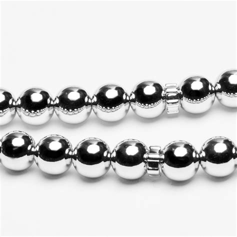 سبحة فضة 8 ملم من زيان Bloss