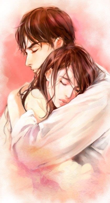 Anime Couples Snuggling