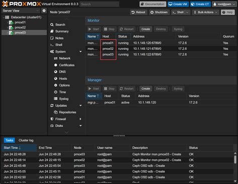 mastering ceph storage configuration in proxmox 8 cluster