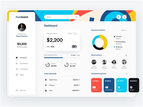 Dashboard Design App Interface Design Dashboard Ui