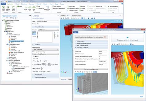 Comsol Releases Comsol Multiphysics 50 And The Application Builder