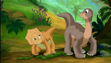 Littlefoot And Cera By Threehorngotham2004 On Deviantart