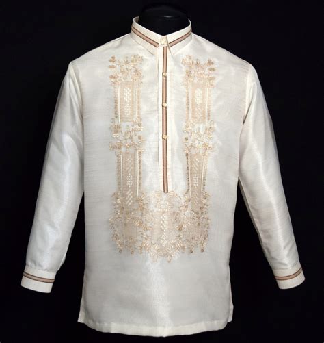 Barong Tagalog Filipino Formal Shirt Philippine National Costume