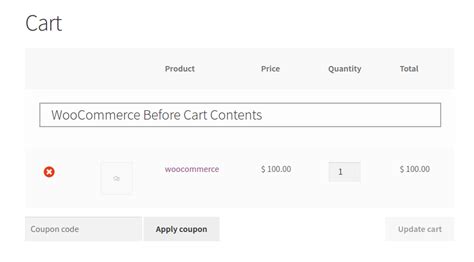 WooCommerce Cart Page Hooks Visual Guide With Code Snippets Tyche Softwares