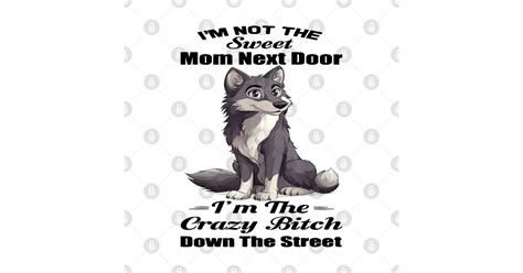 Sarcasm Mom Life Humor Im Not The Sweet A Mom Next Door Im Not The