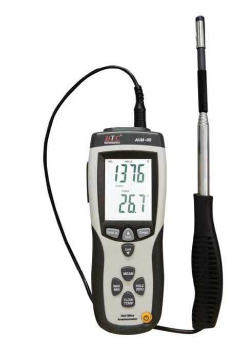 Hot Wire Thermo Anemometer in Ahmedabad हट वयर थरम एनममटर अहमदबद Gujarat Hot Wire