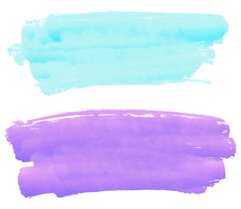 유토이미지 고해상도 수채화 페인팅 오브젝트 1 투명 레이어 구성