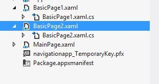 Basic Page Navigation Using XAML C In Windows Store Apps