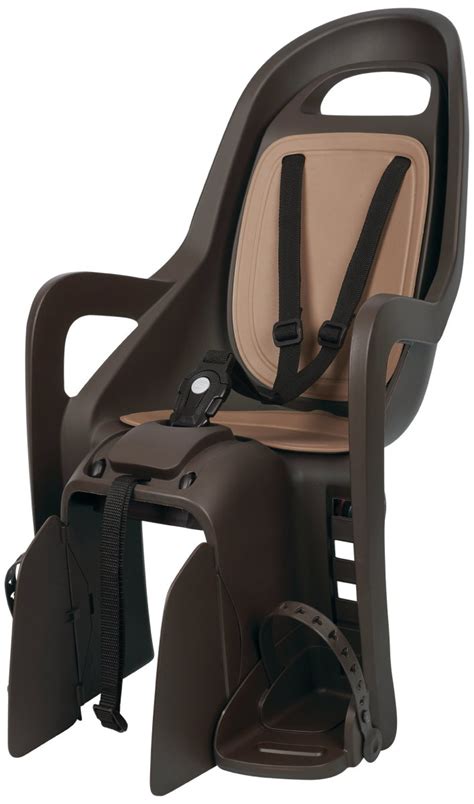 Детское велокресло Polisport Groovy Maxi FF 29 Dark Brown/Brown ...