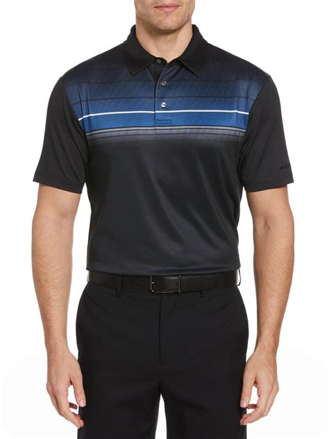 Ben Hogan Performance Mens Chest Striped Golf Polo Shirt Sizes S 5xl