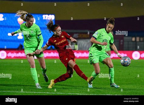 Benedetta Glionna Als Roma Women Während Des Uefa Womens Champions