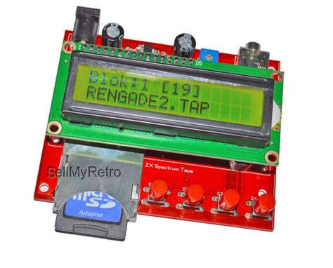 Sinclair Zx Spectrum Zx Tape Player Tap Files Red
