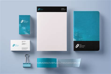 Meuuniversovirtual Visual Identity Naming On Behance