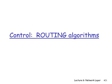 PPT Network Layer Services And Routing Principles Overview PowerPoint Presentation ID