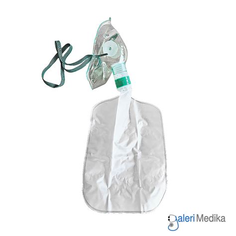 Masker Oksigen Non Rebreathing Safelock Medical Grade Galeri Medika