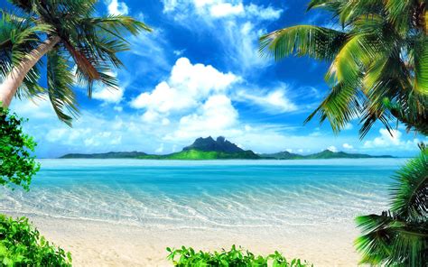 Tropical Beach Wallpapers Desktop Wallpaper Cave