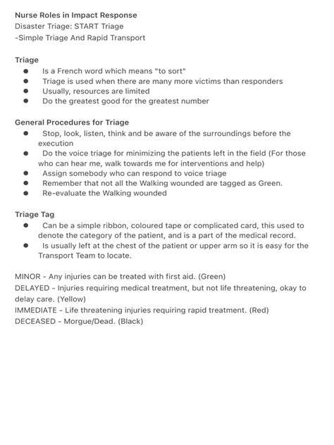Disaster Triage Pdf Clinical Medicine Medicine