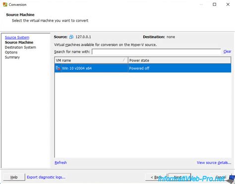 Convert A Hyper V Virtual Machine To A Vmware Workstation Virtual