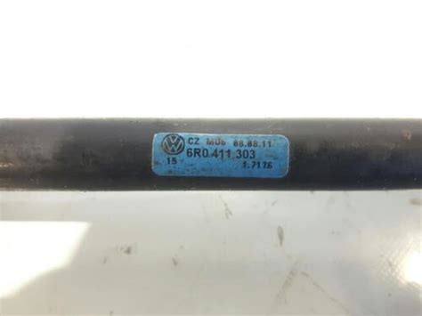 VW Polo 6R 6R0411303 Stabi Stabilisator vorn 1.2TSI 77kw CBZB BJ2011 | eBay