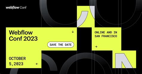webflow conf 2023 see you on october 5