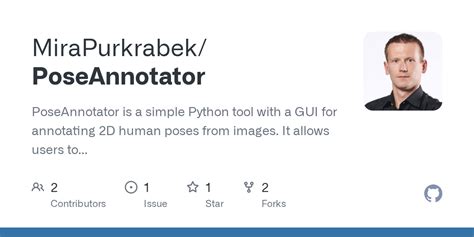 Github Mirapurkrabekposeannotator Poseannotator Is A Simple Python