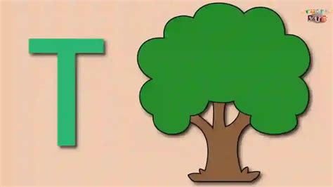 How To Draw A Tree A To Z Alphabet Drawing Storiespub