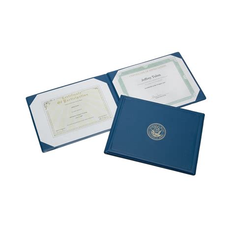 Award Certificate Binder