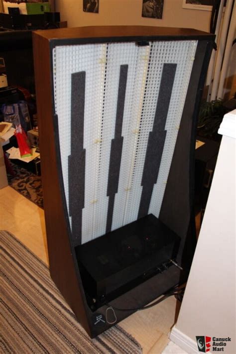 Acoustat Model X With Tube Servo Amps Extra Panels Photo 4800069 Us