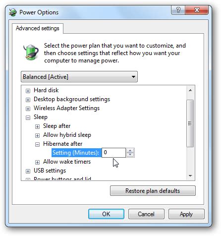 How To Manage Hibernate Mode In Windows 7