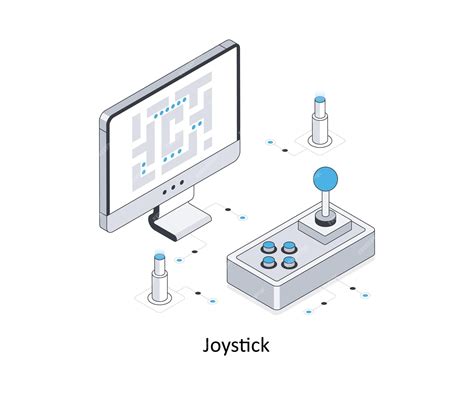 Premium Vector Joystick Isometric Stock Illustration Eps File Stock