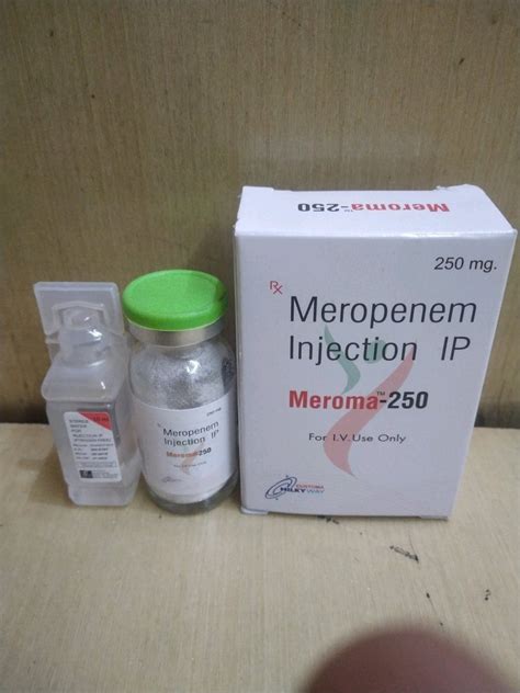 Meropene 250mg Tablet Meropenem 250mg Injections For Hospital Prescription Rs 410piece Id