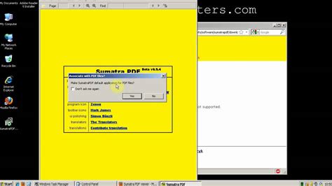 Go Open Source Sumatra PDF Reader YouTube