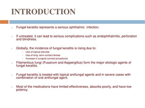 Ppt Evaluation Of Intra Corneal Injection Of 5 Natamycin For The Treatment Of Fusarium