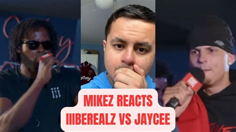 This Battle Was Close Mikez Reacts To Iiiberealz Vs Jaycee Pen