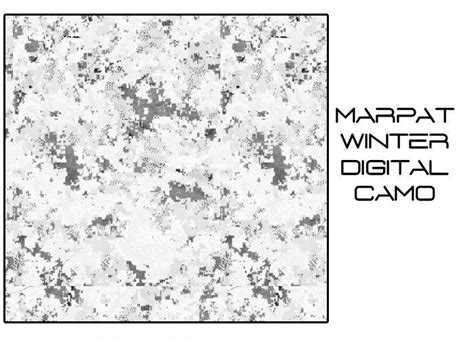 Marpat Winter Camo Digital Urban Ds Servers