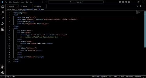 Rashmika Sh On Linkedin Internship Webdevelopment Todolist Learningbydoing Internpe Growth