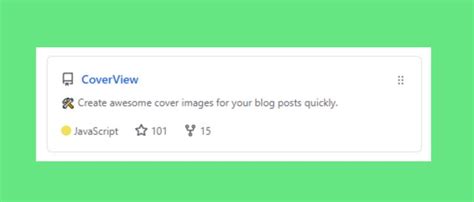 Rutik Wankhade On Linkedin Coverview Has Reached 100 Stars On Github