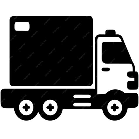 Logistics Icon Pictogram Premium Vector