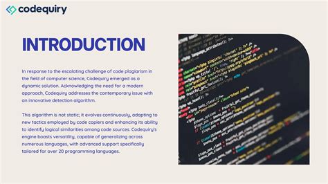 Codequiry A Reliable Solution For Code Plagiarism Detectionpptx Web