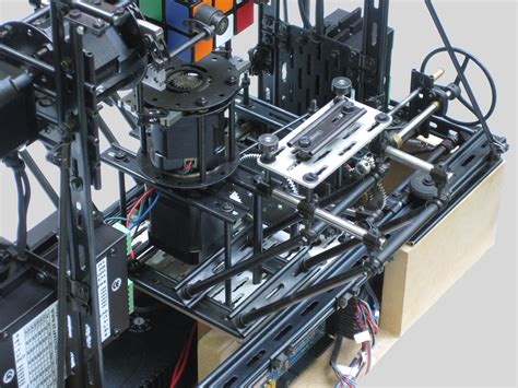 Fac System 3 Gripper Rubiks Cube Solver Meccano Kinematics