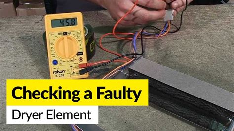 How To Use Multimeter On Dryer at Thomas Gabaldon blog