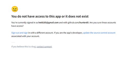 I Am Unable To Access My Streamlit App Receiving An Error That Either