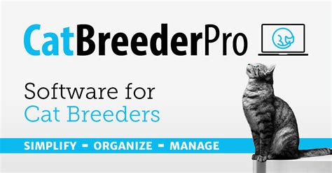 Cat Breeder Pro Web Based Cat Breeding Software