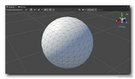 【unity3d】网格 Mesh 网格概念 网格示例 Unity 中 3d 物体渲染模式 着色模式 线框模式 线框着色