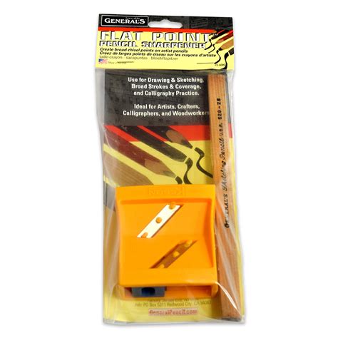 Generals Flat Point Pencil Sharpener