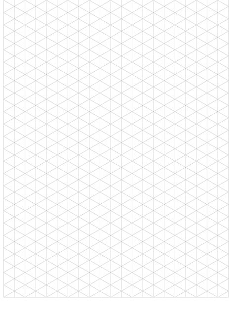 Isometric Graph Paper In Word And Pdf Formats